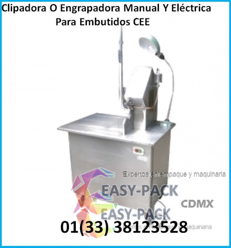 Clipadora O Engrapadora Manual Y Eléctrica Para Embutidos CEE ...